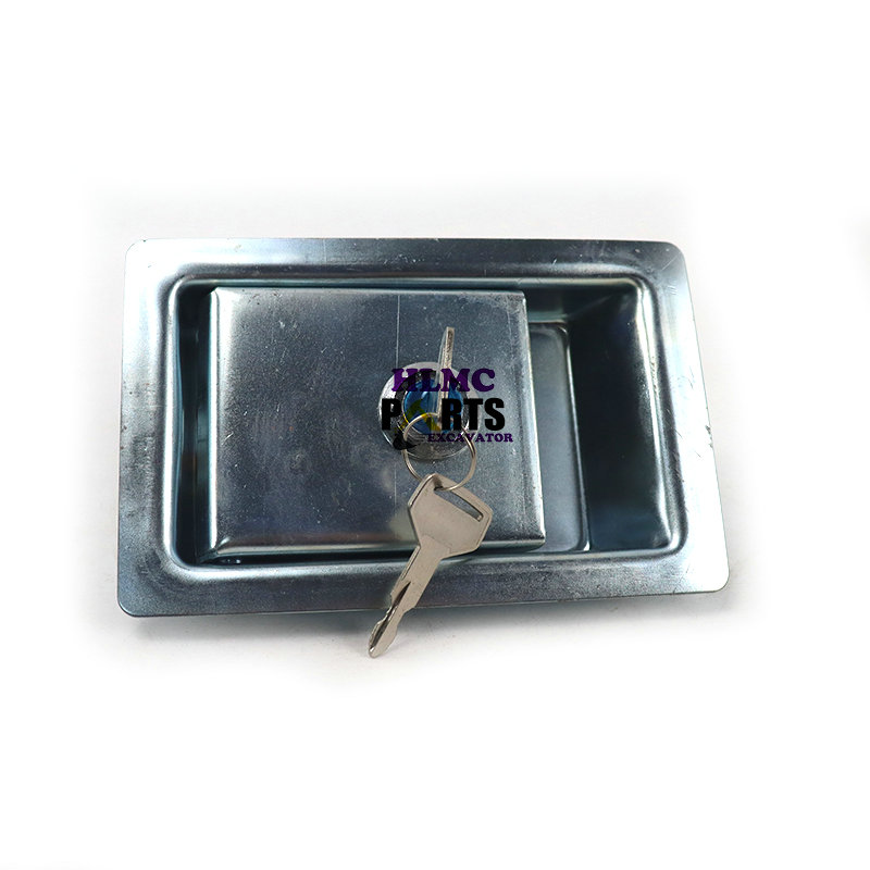 Side Door Lock Cover Hydraulic Pump Door Lock YN21C04959P1 For KOBELCO ...