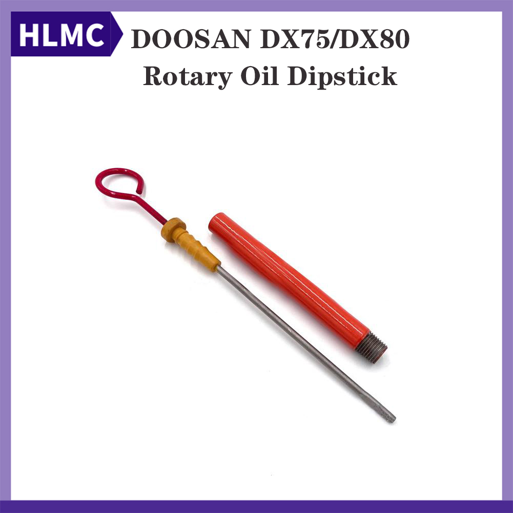 Doosan Daewoo DH DX75 DX80 Rotary Oil Dipstick Gear Oil Dipstick Casing ...