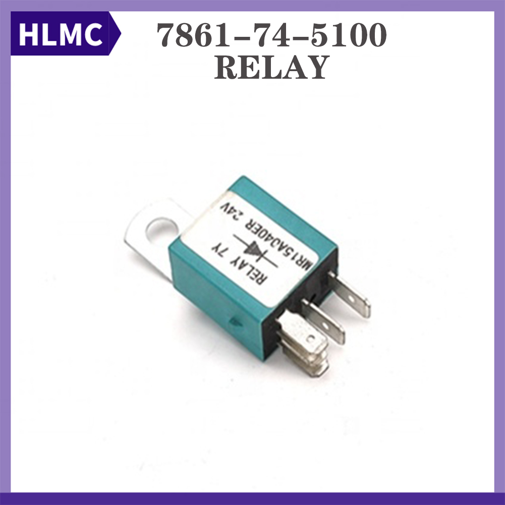24V Safety Relay 7861-74-5100 156700-1840 For Komatsu Excavator PC300-8 ...